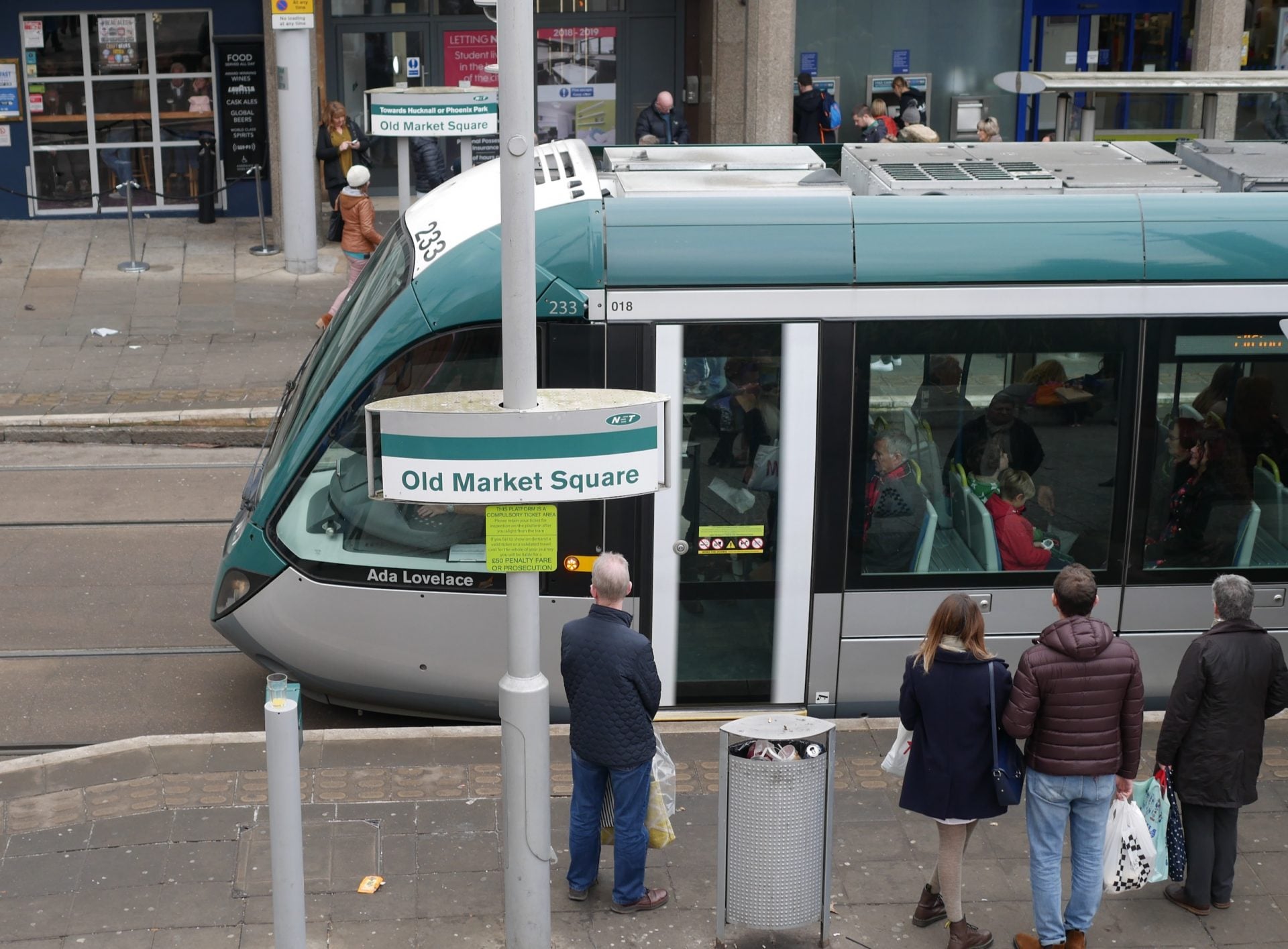 Nottingham tram service: How tram works lasting a month will affect ...