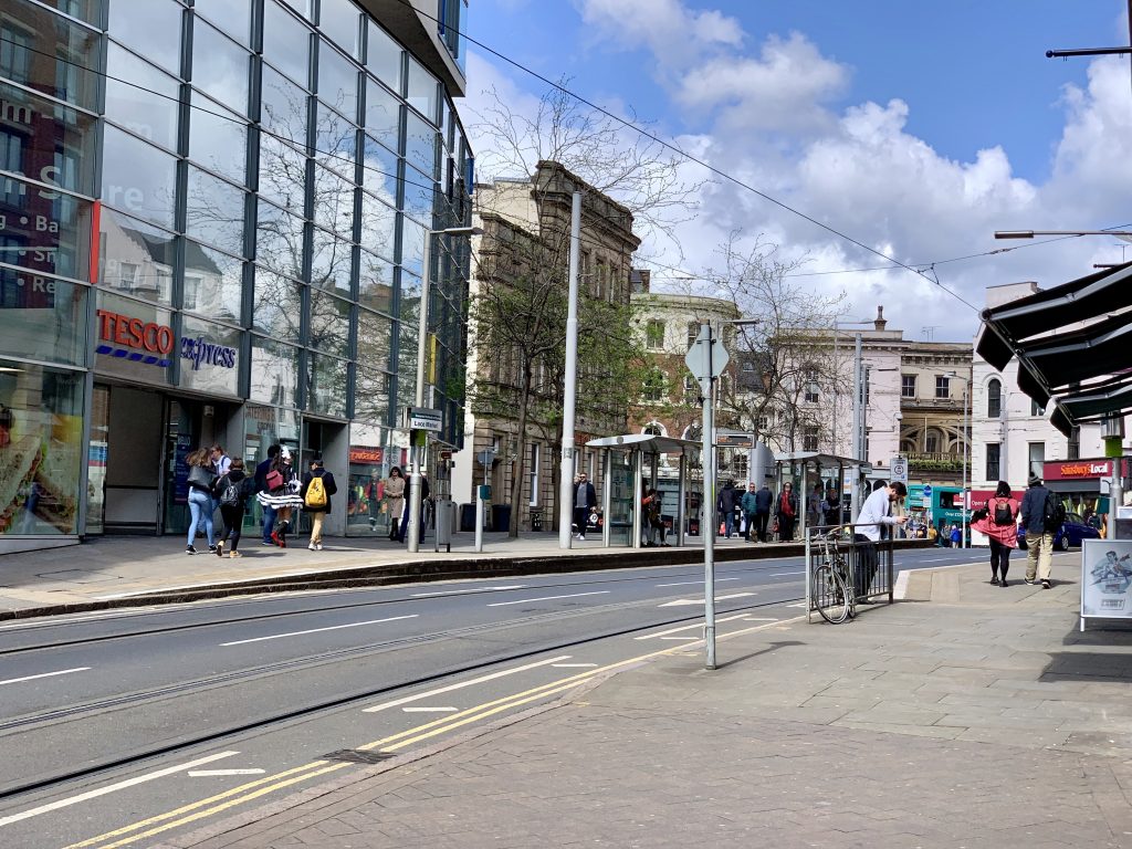 Nottingham tram service: How tram works lasting a month will affect ...