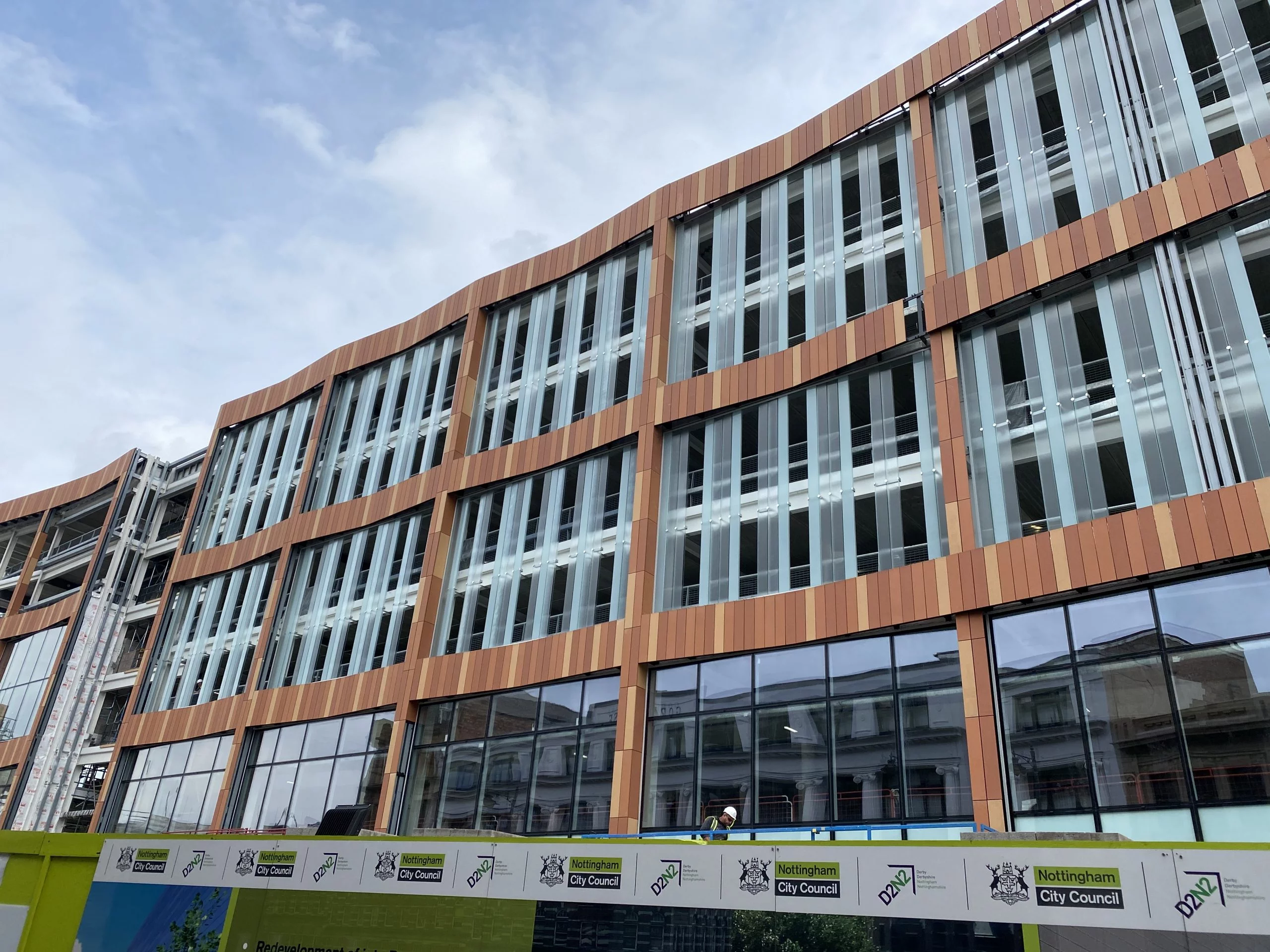 Pictures: Nottingham central library, car park and bus station progress ...