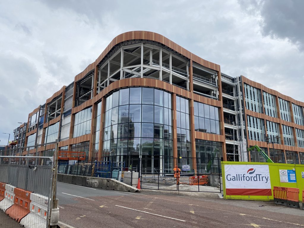 Pictures: Nottingham central library, car park and bus station progress ...