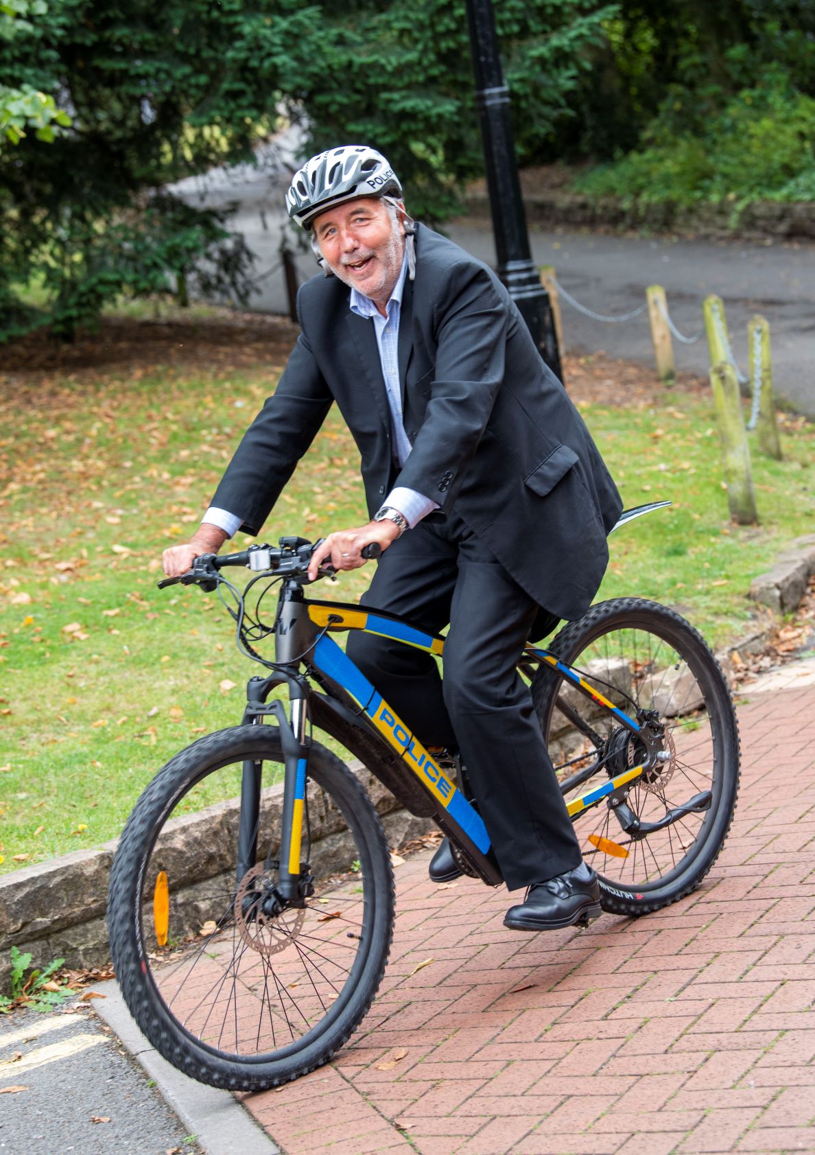 PCC celebrates pedal power with visit to new electric police bikes ...