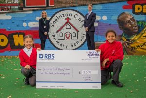 Nottingham school gets £2.5k boost from The Island Quarter | West ...