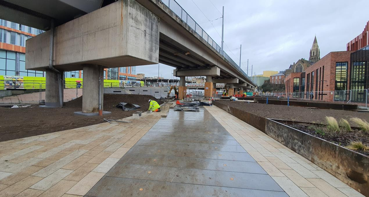 Pictures: Changes promise a better entrance to Nottingham city centre ...