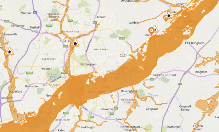 Flood alert issued for River Trent in Nottinghamshire - Queen's Drive ...
