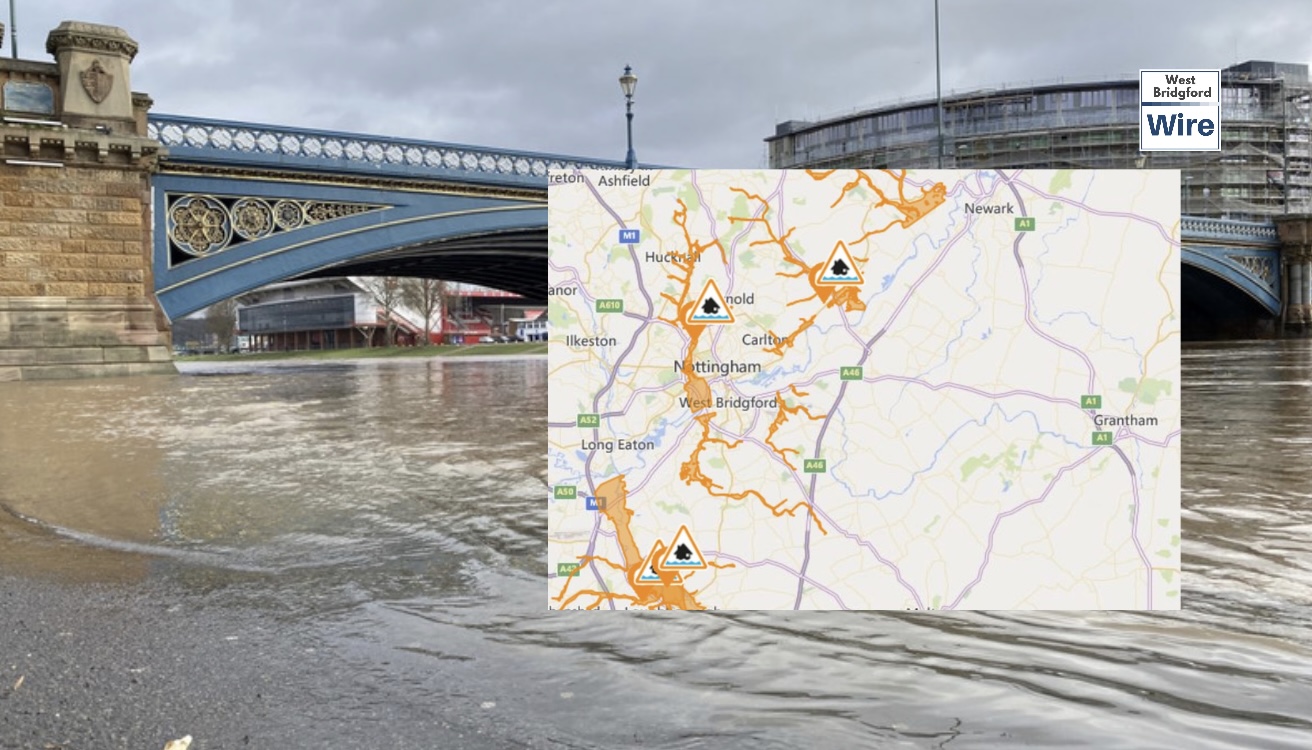 Updates: Flood alerts issued for River Trent and River Leen in ...