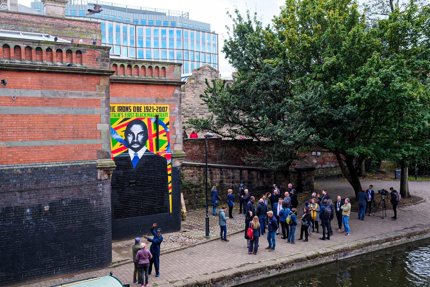 Second mural of Nottingham’s Street Art Project officially unveiled ...