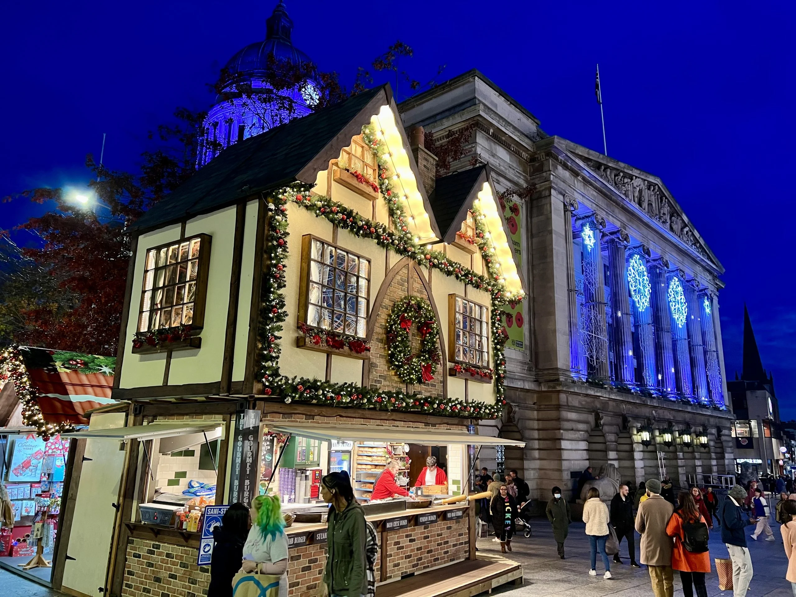 Pictures: Nottingham Christmas market, wheel and lights event in Old ...