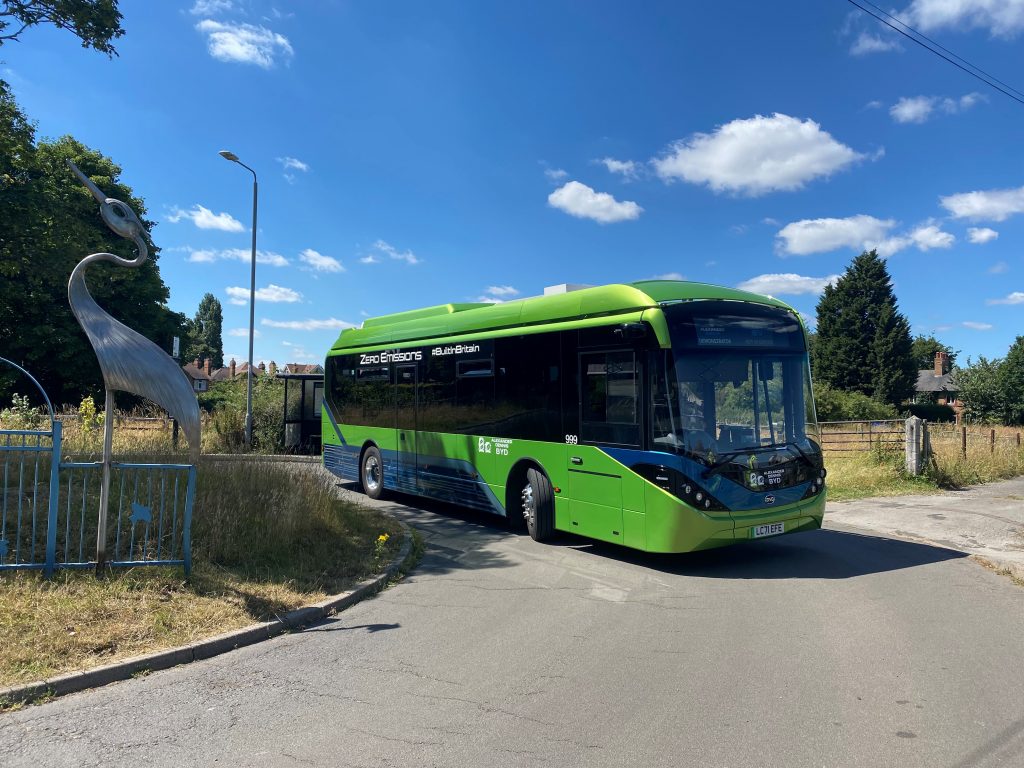 Electric single deck bus trial on West Bridgford routes | West ...