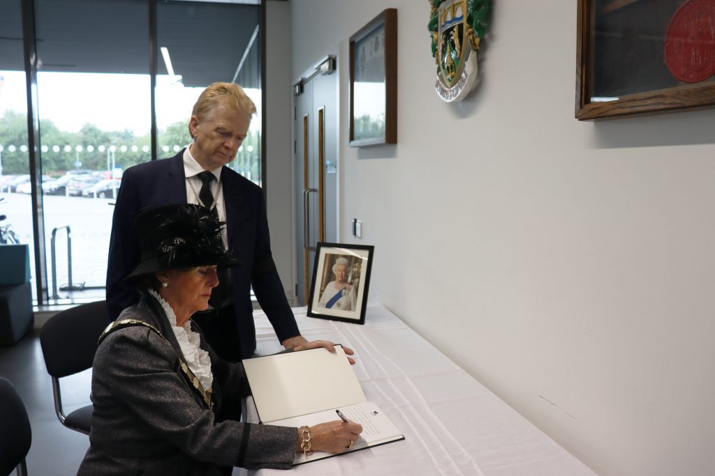 Online and in-person books of condolence and flower laying outlined for ...