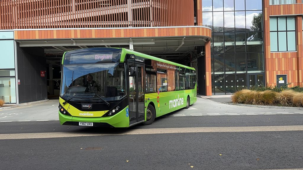 Pictures and Video: Trent Barton buses return to Broad Marsh for first ...