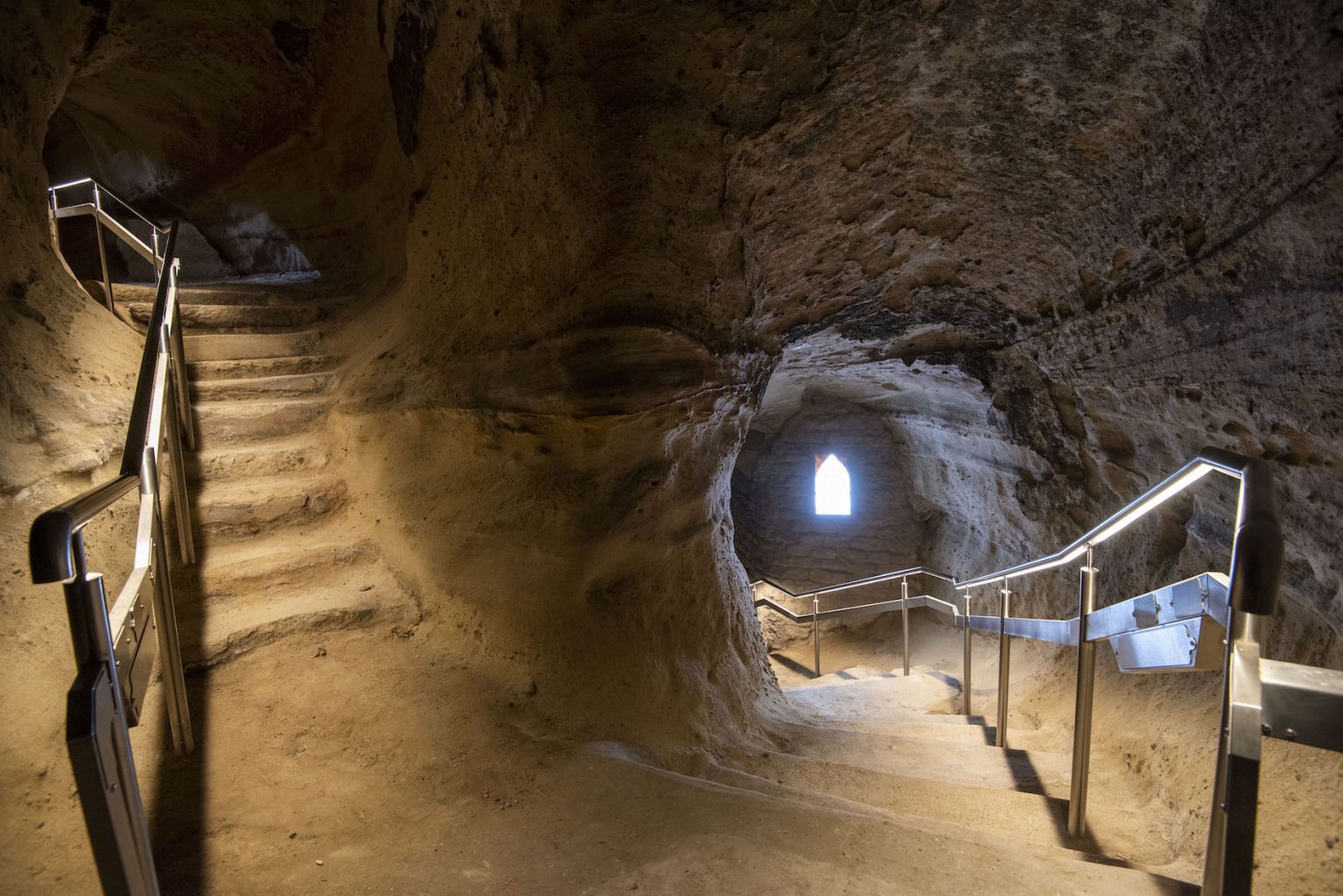 Mortimer's Hole reopens at Nottingham Castle after four-year ...