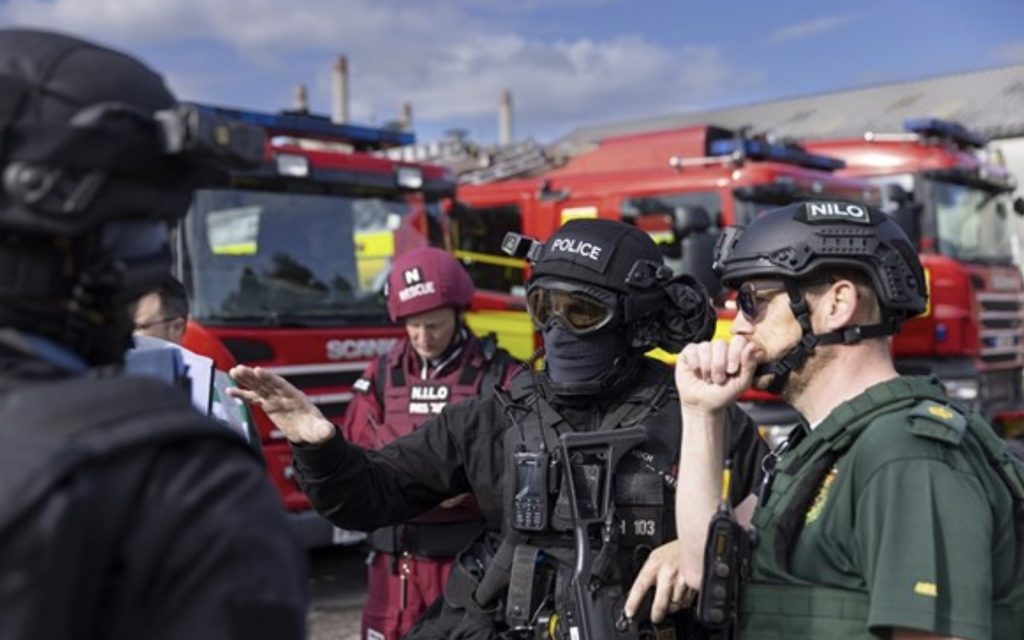 Pictures: Emergency services training to test response to an 'East ...
