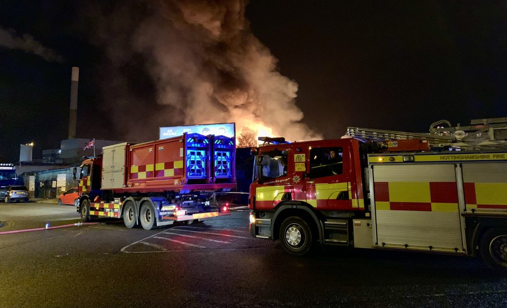 Notts Fire issue firework warning four years on from Cattle Market ...