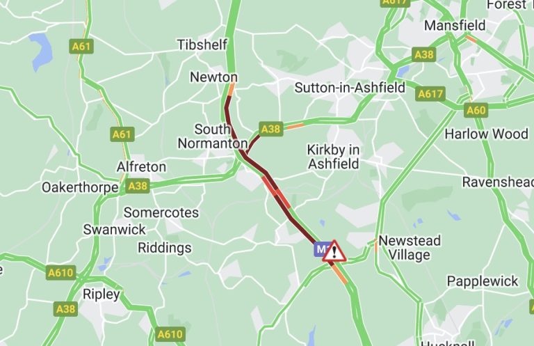 Live updates: M1 closed both ways J27 - J28 police incident | West ...