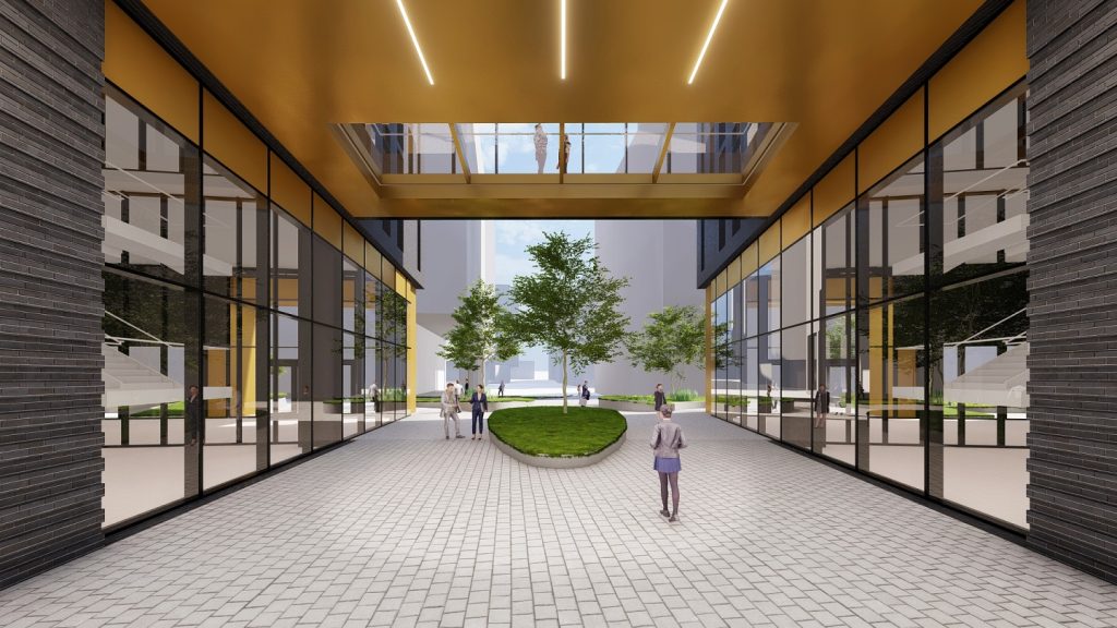 Huge five and seven-storey linked bioscience buildings for The Island ...