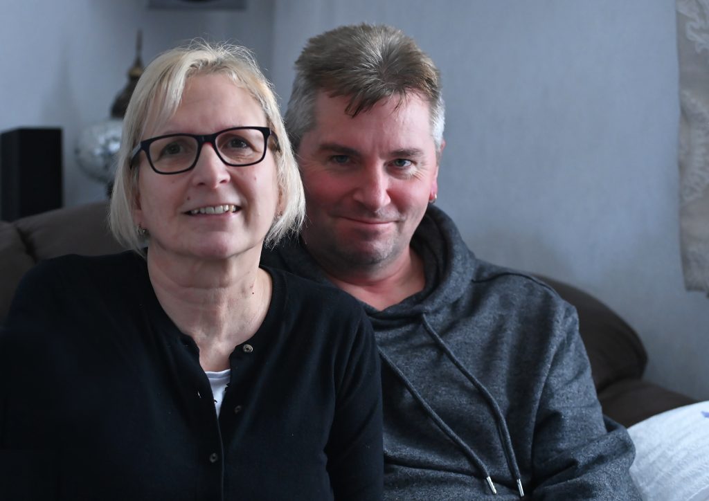 Nottinghamshire flu survivor who was put into a coma encourages others ...