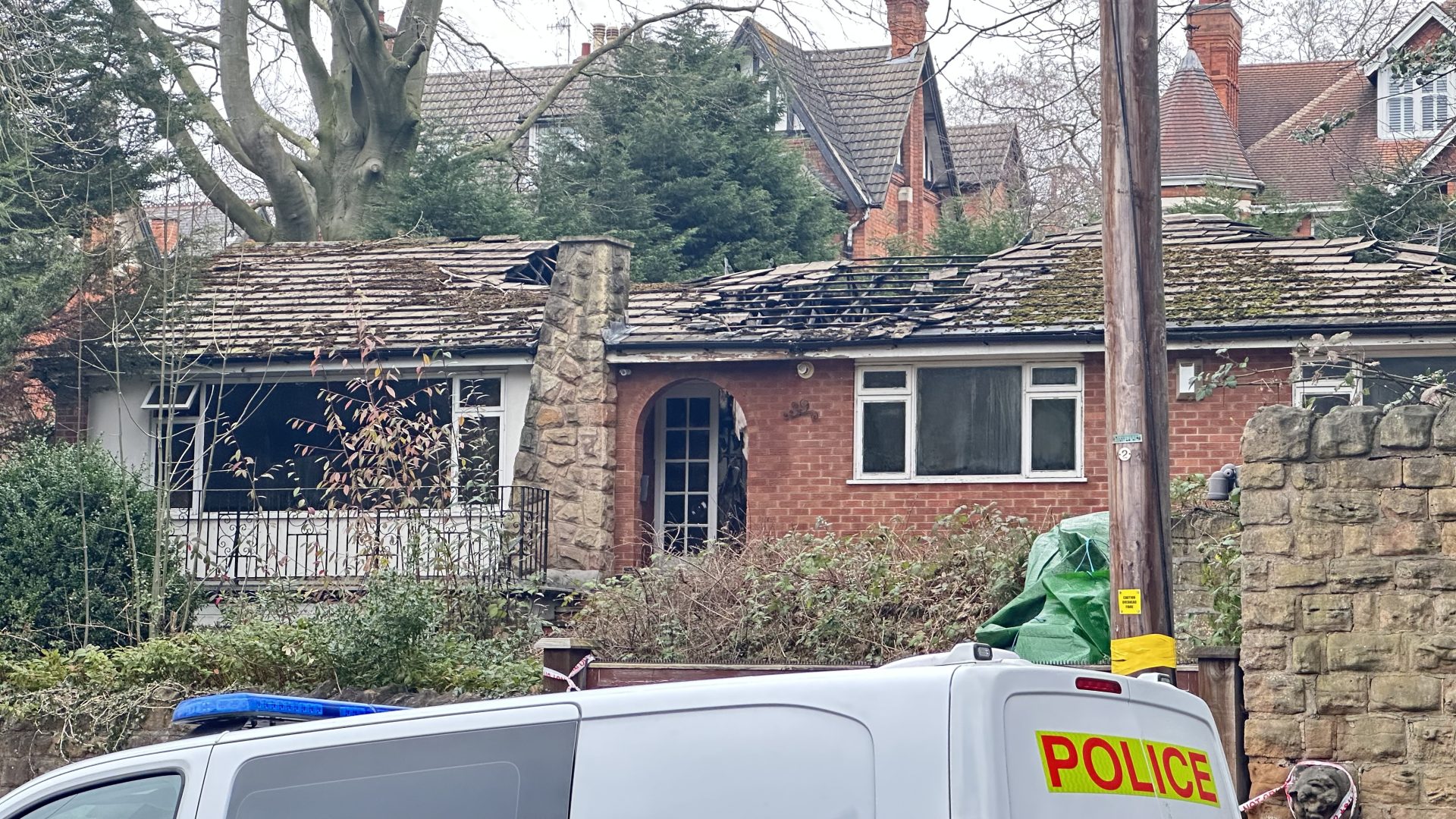 Pictures show extent of fire damage to Nottingham bungalow - arson ...