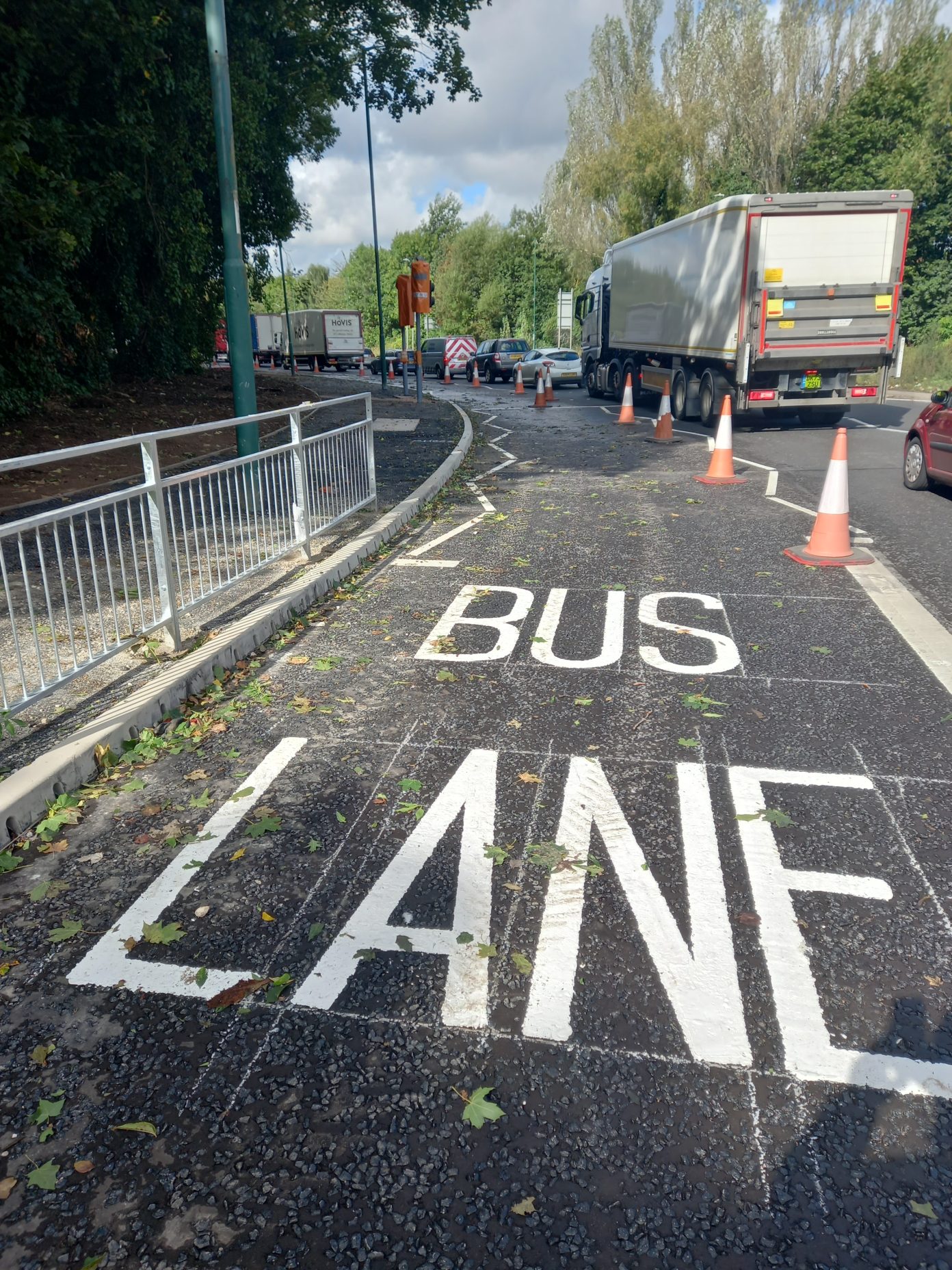 New bus lane opens on the A610 in Nottingham | West Bridgford Wire