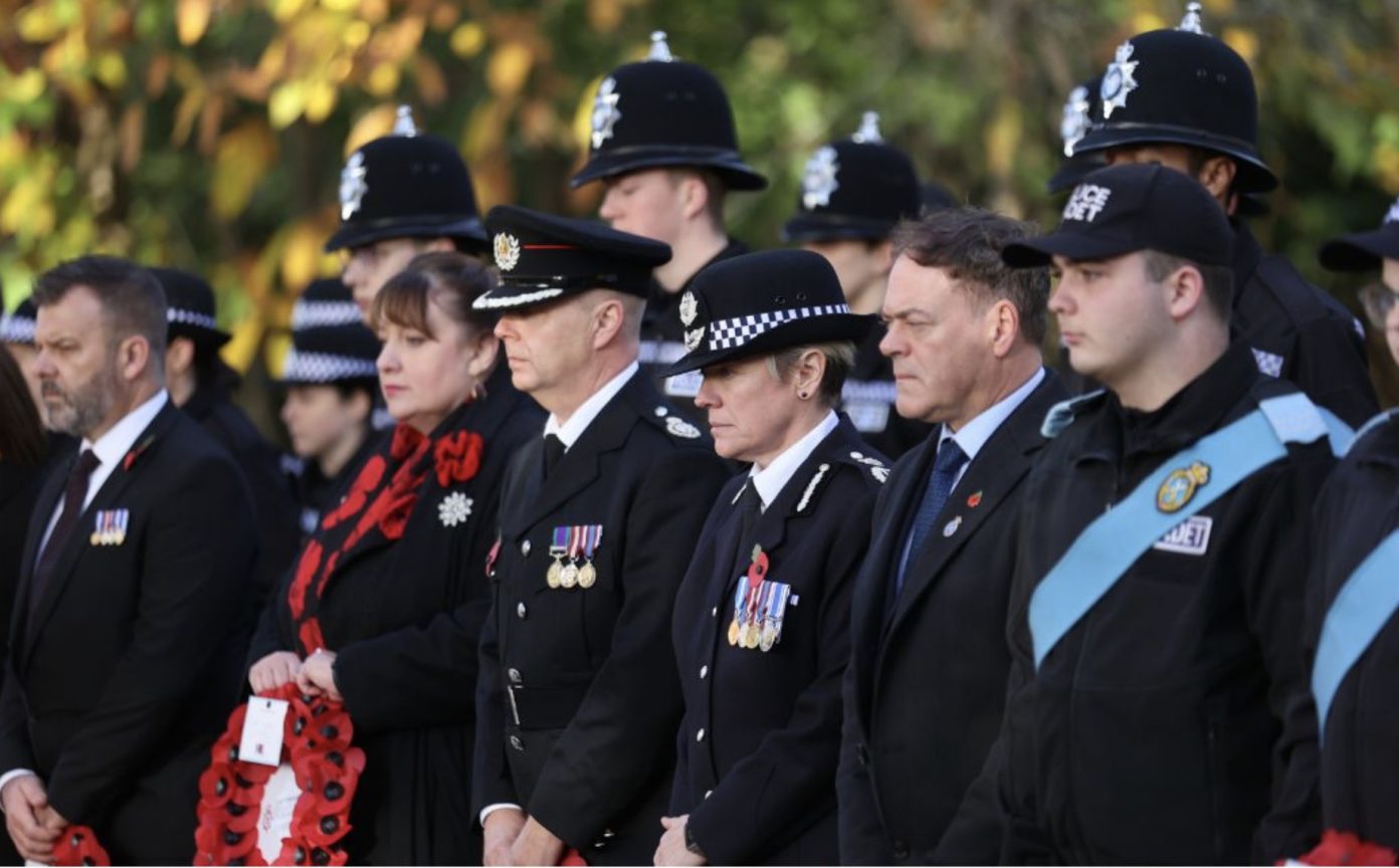 Nottinghamshire Police officers and staff remember the fallen | West ...