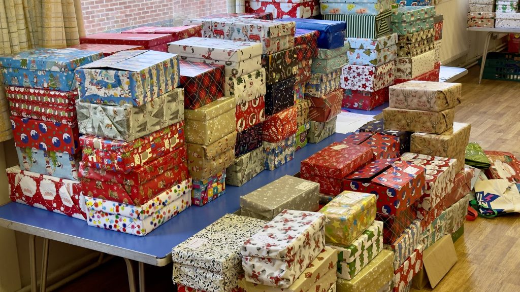 Rex Gooding accepting donations for Christmas Shoebox Appeal | West ...