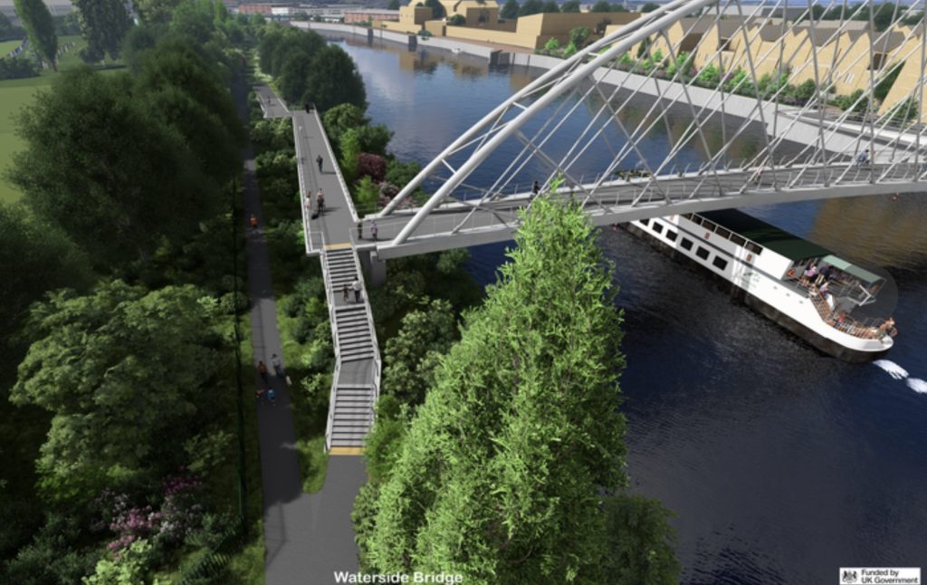 Council reveals new images and fly-through video of new River Trent ...