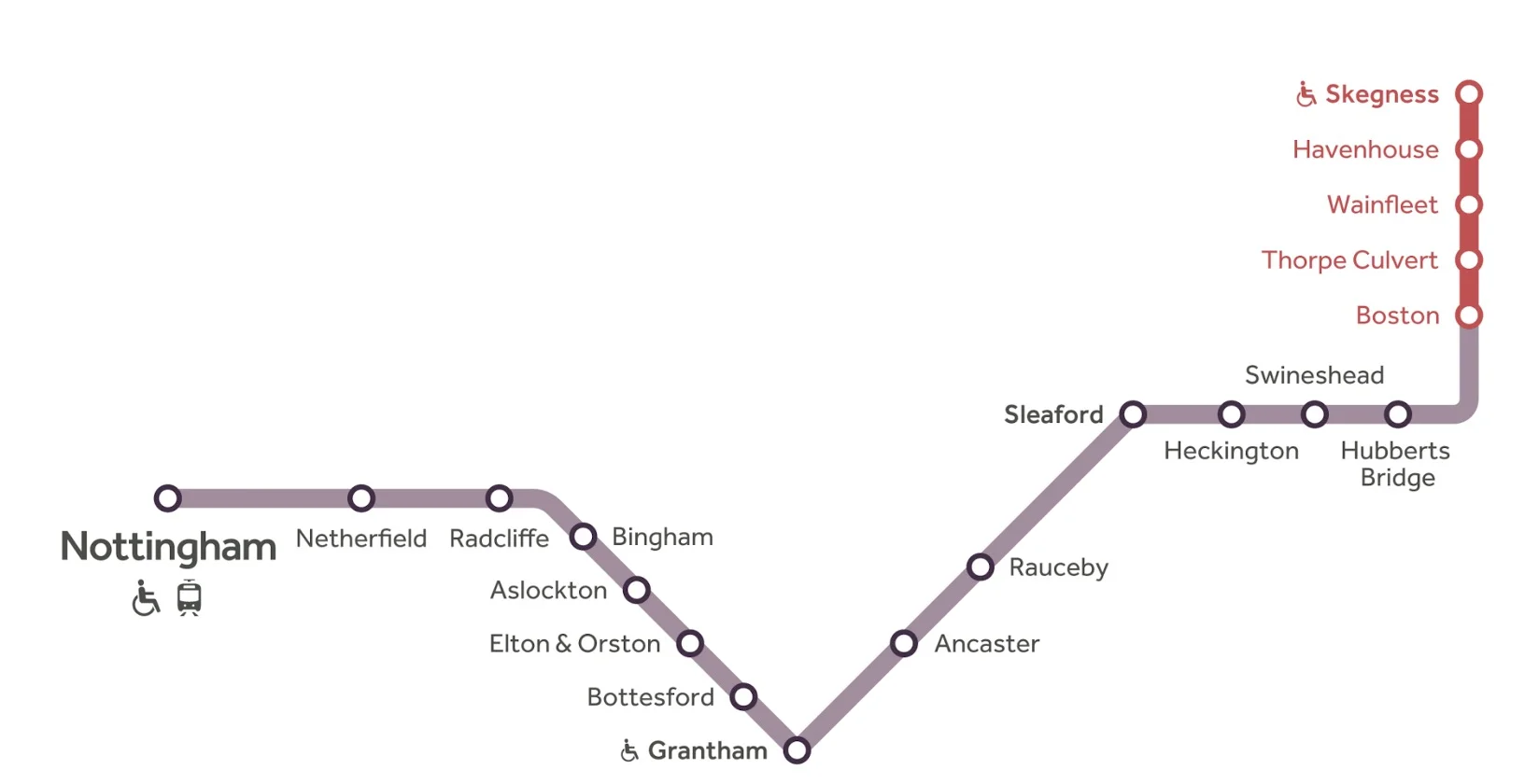 Person hit by train on Nottingham - Skegness route | West Bridgford Wire