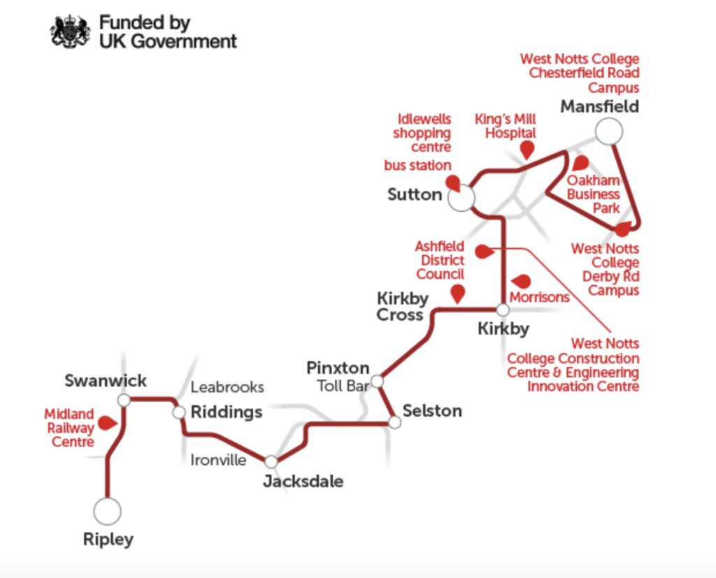 New 90 bus service for Oakham Business Park and West Notts College ...