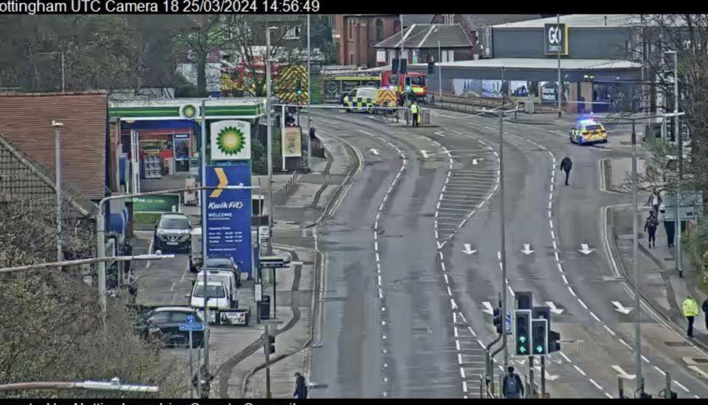 Updates: A60 Mansfield Road serious collision - road closed | West ...