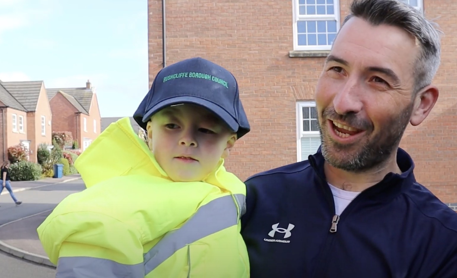 Rushcliffe waste teams make a 4-year-old bin lorry fan very happy ...