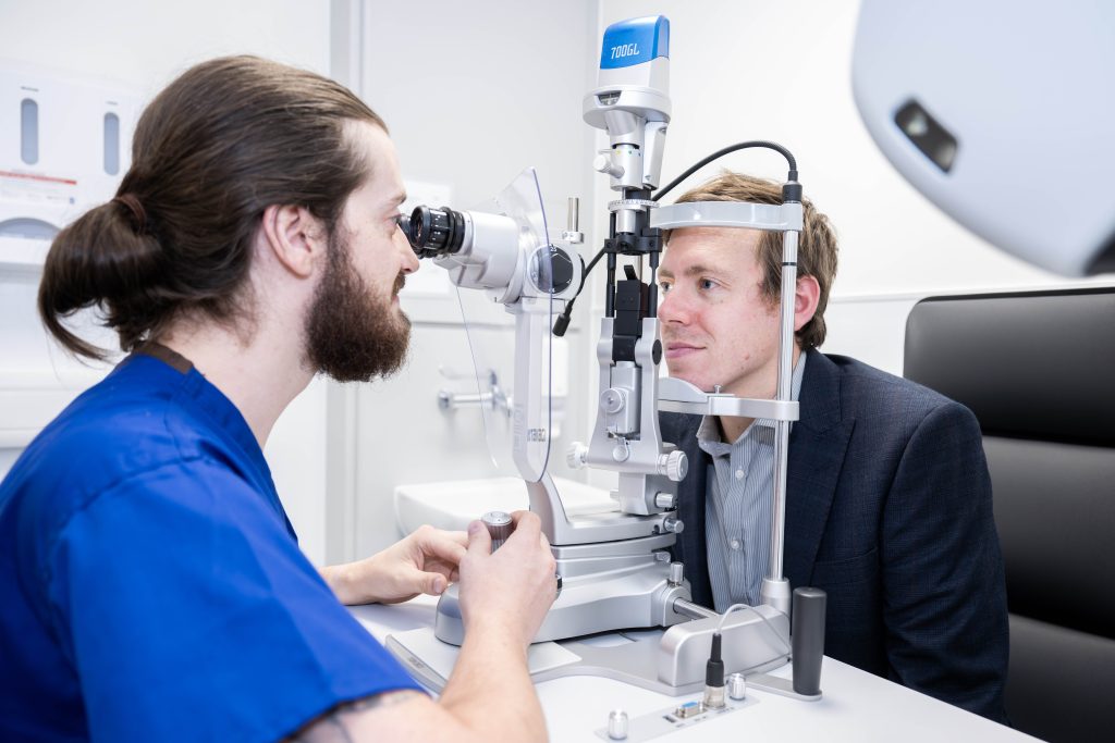 MP James Naish opens state-of-the-art NHS Cataract Clinic in Nottingham ...