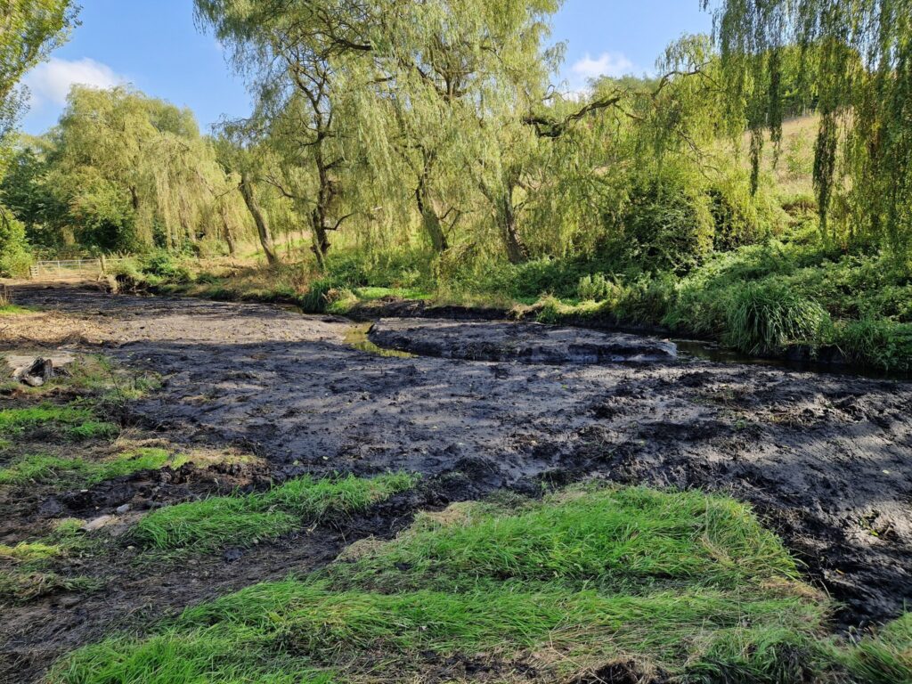 Work underway to help keep river flowing at country park | West ...