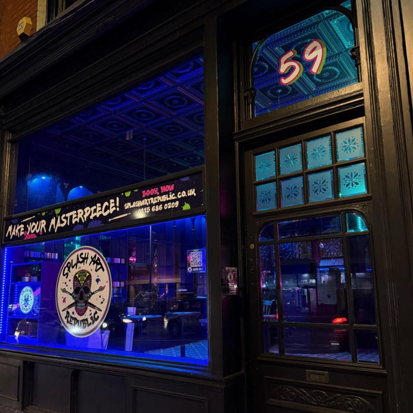Splash Art Republic: 'Splash and Pour' art venue opens in Nottingham ...