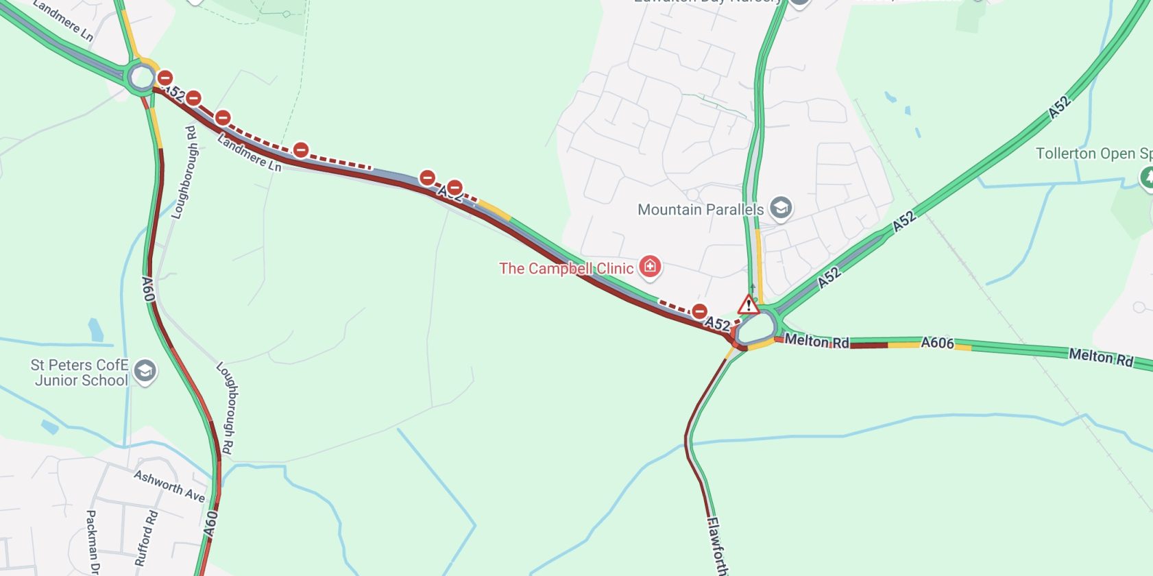 Live updates: A52 Nottingham Knight reopens | West Bridgford Wire