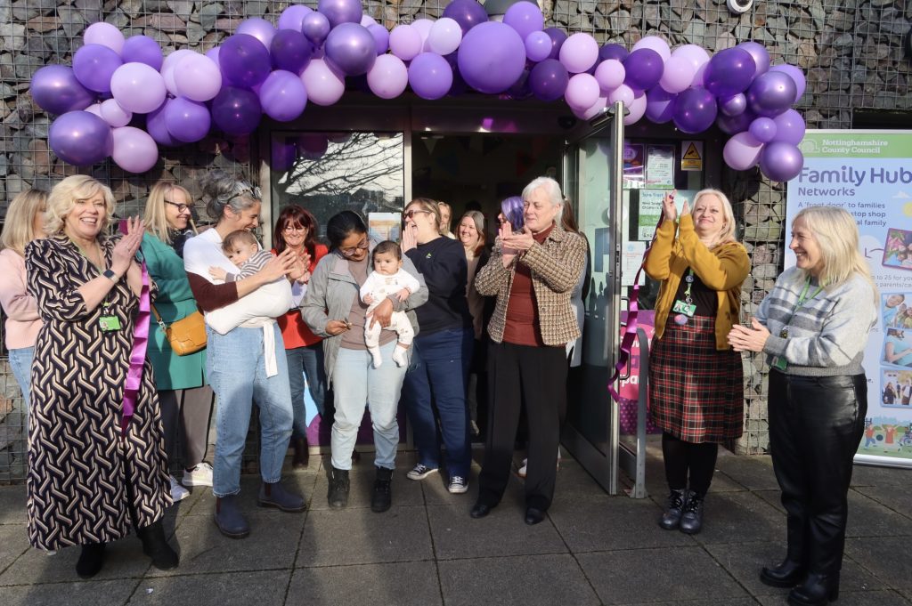 More support for families in Nottinghamshire as Family Hub rollout ...