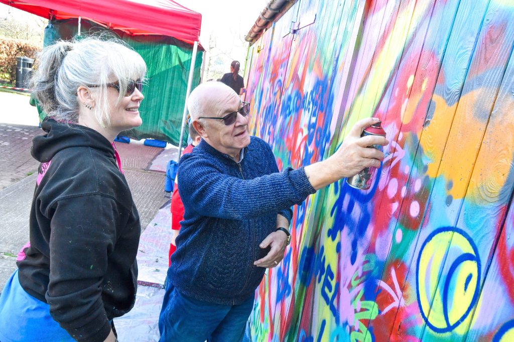 Youth graffiti project sparks creativity and community pride | West ...