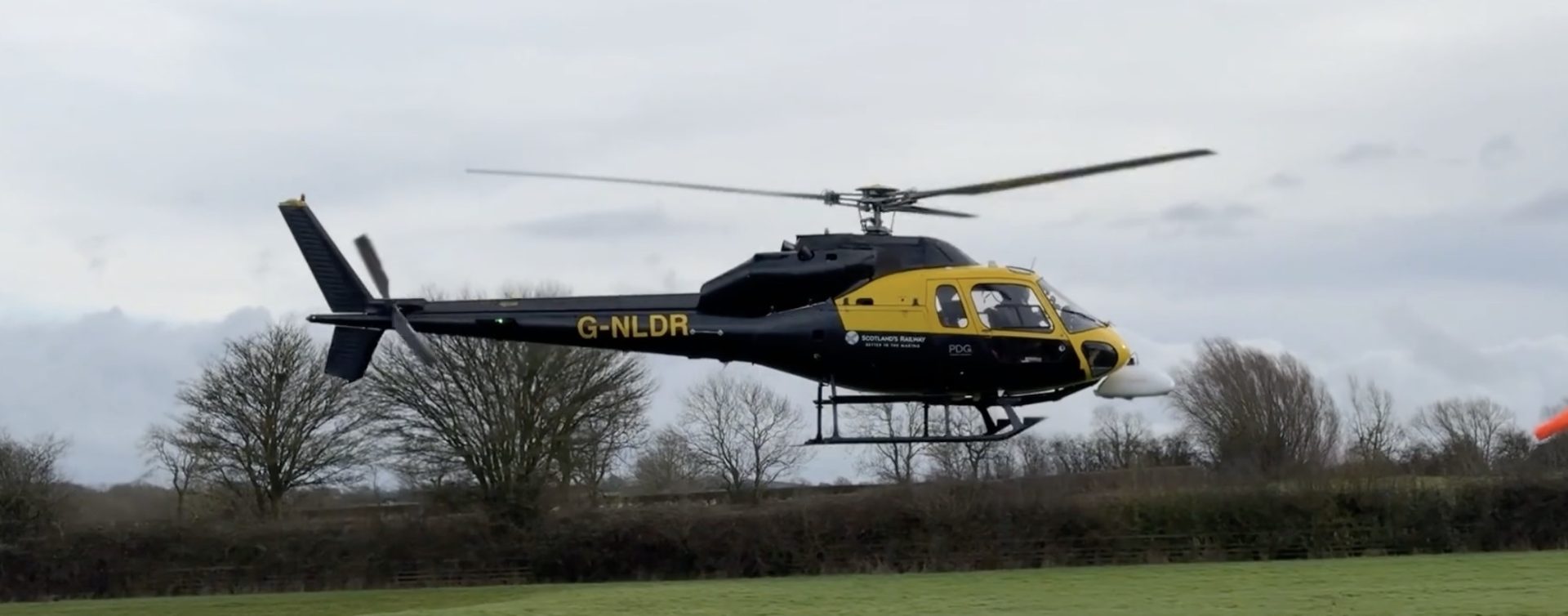 Network Rail trials helicopter-borne multi-angle camera system flying ...