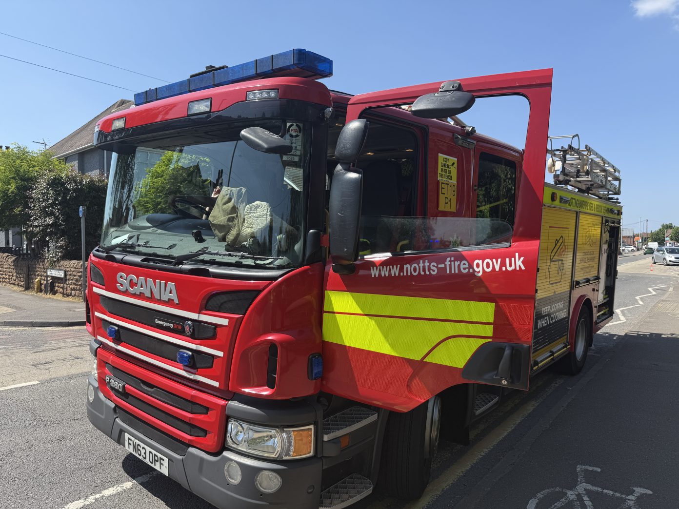 Fire crews attended building fire in city centre | West Bridgford Wire