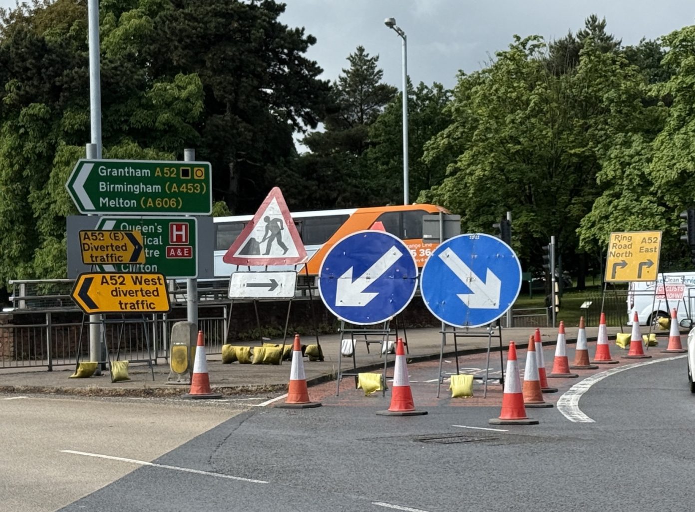 A52 QMC to Priory Island now closed for four months | West Bridgford Wire