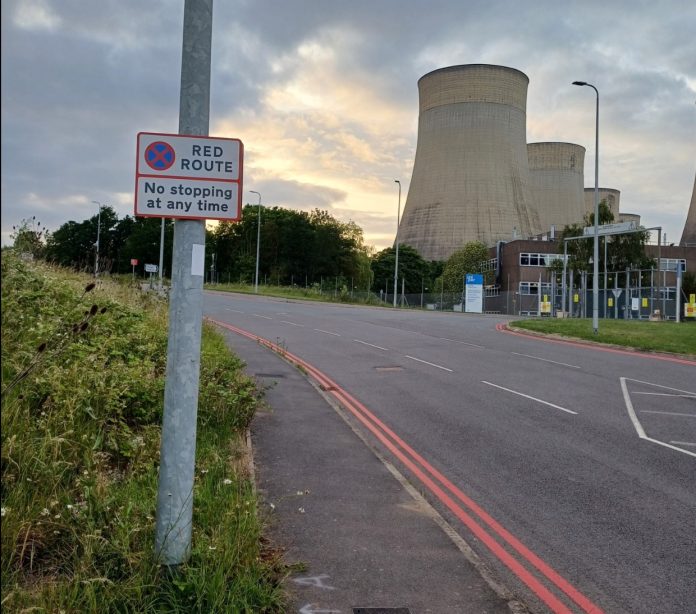 First Red Route in Nottinghamshire outside the city in place in ...
