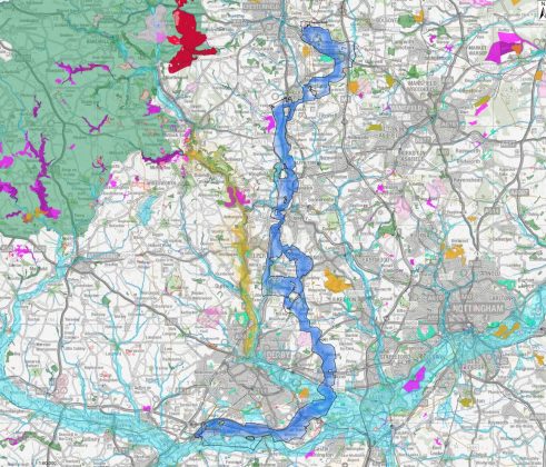 Calls for former HS2 land to be used for 37-mile pylon route | West ...