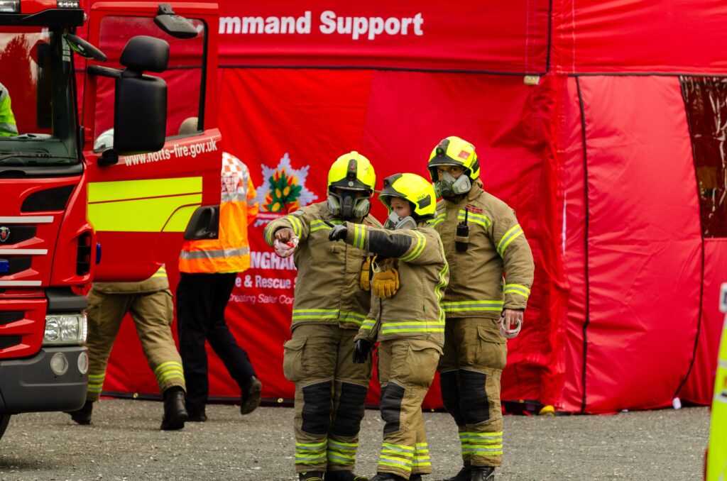 Fire service and partners carry out large-scale training exercise ...