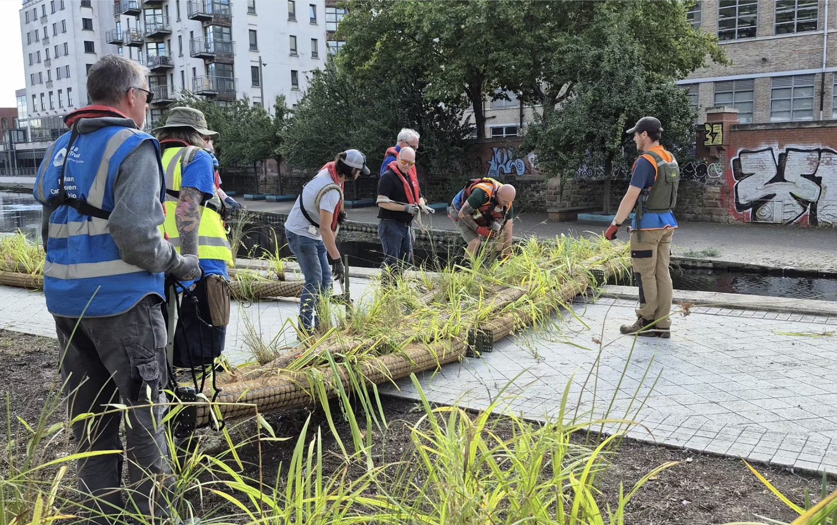 Floating ecosystems on Nottingham’s waterways attract more wildlife to ...