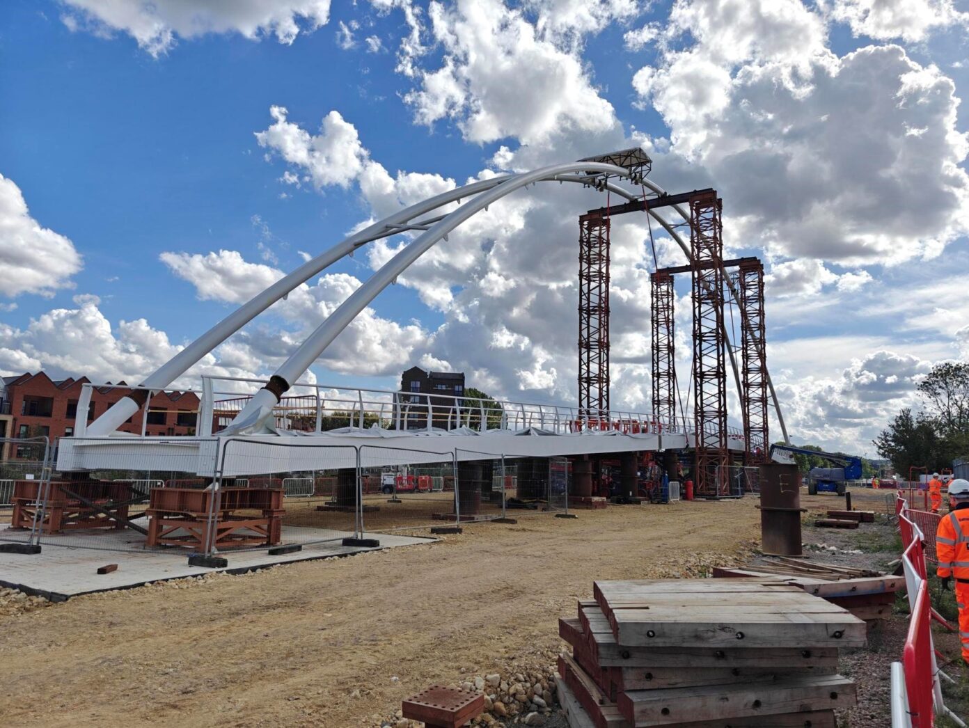 Progress update on Waterside Bridge from West Bridgford to Nottingham ...
