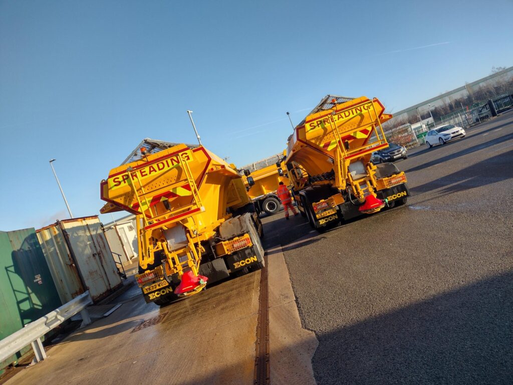 Council gritters out again before Christmas | West Bridgford Wire