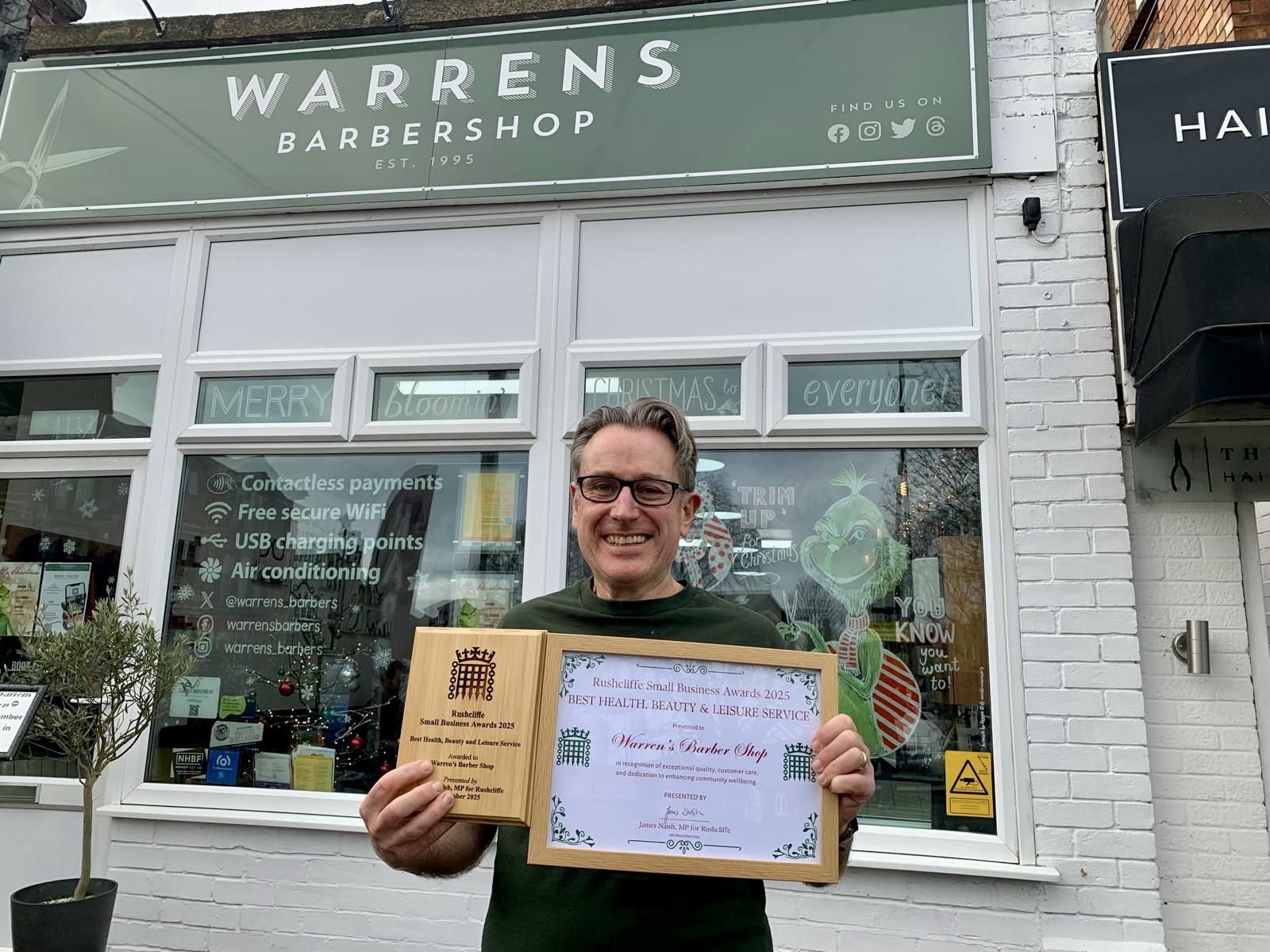 James Naish MP announces winners of Rushcliffe Small Business Awards ...