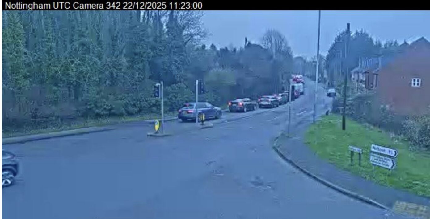 Updates: A60 Loughborough Road - collision blocking lane Nottingham ...