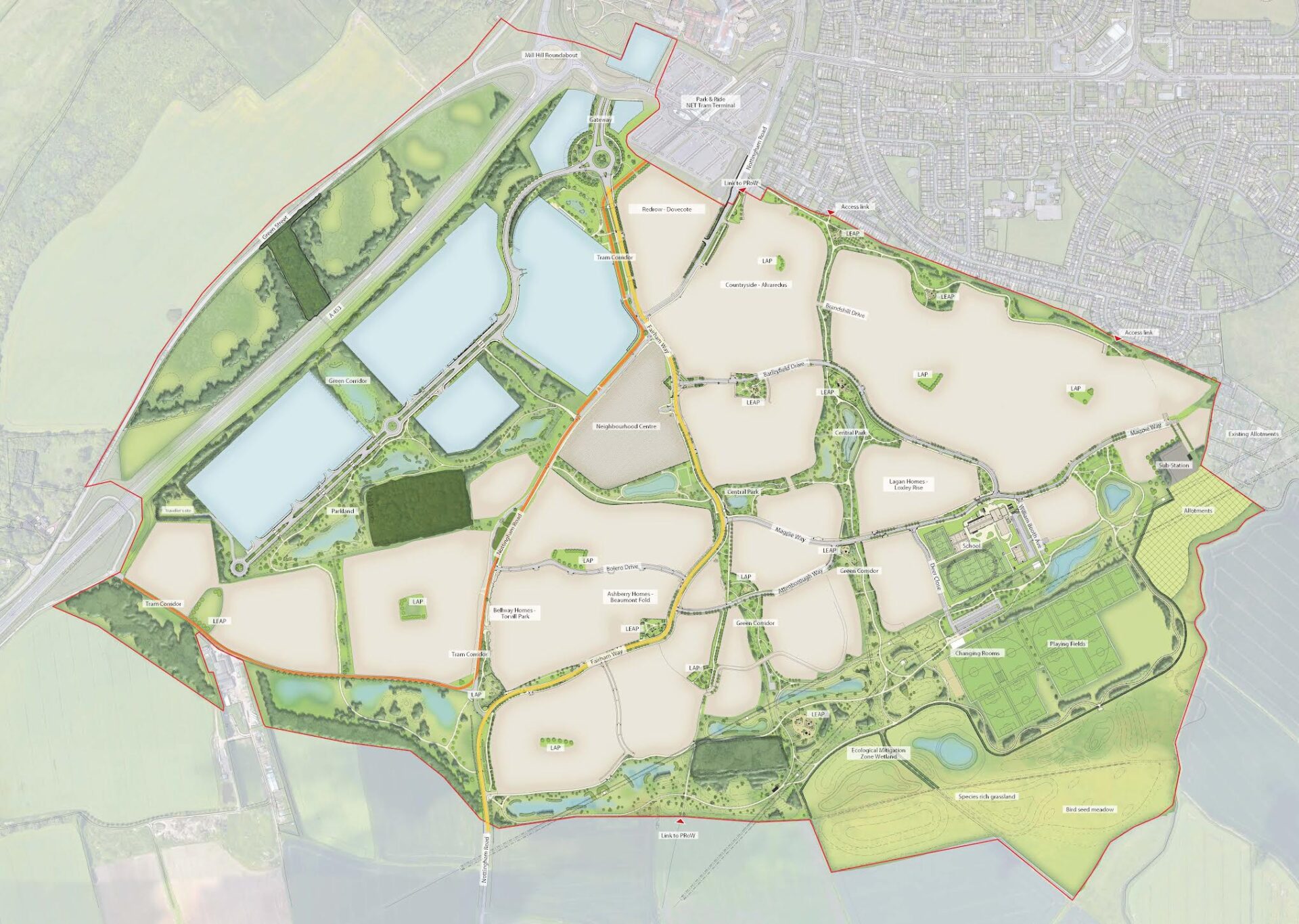 New homes underway at Fairham as business park progresses | West ...