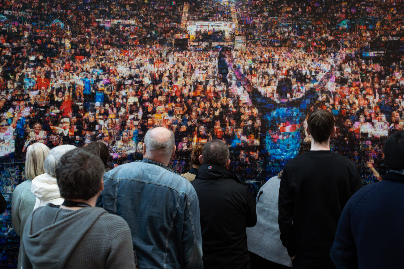 Thousands of fan photos form permanent mosaic at Motorpoint Arena ...