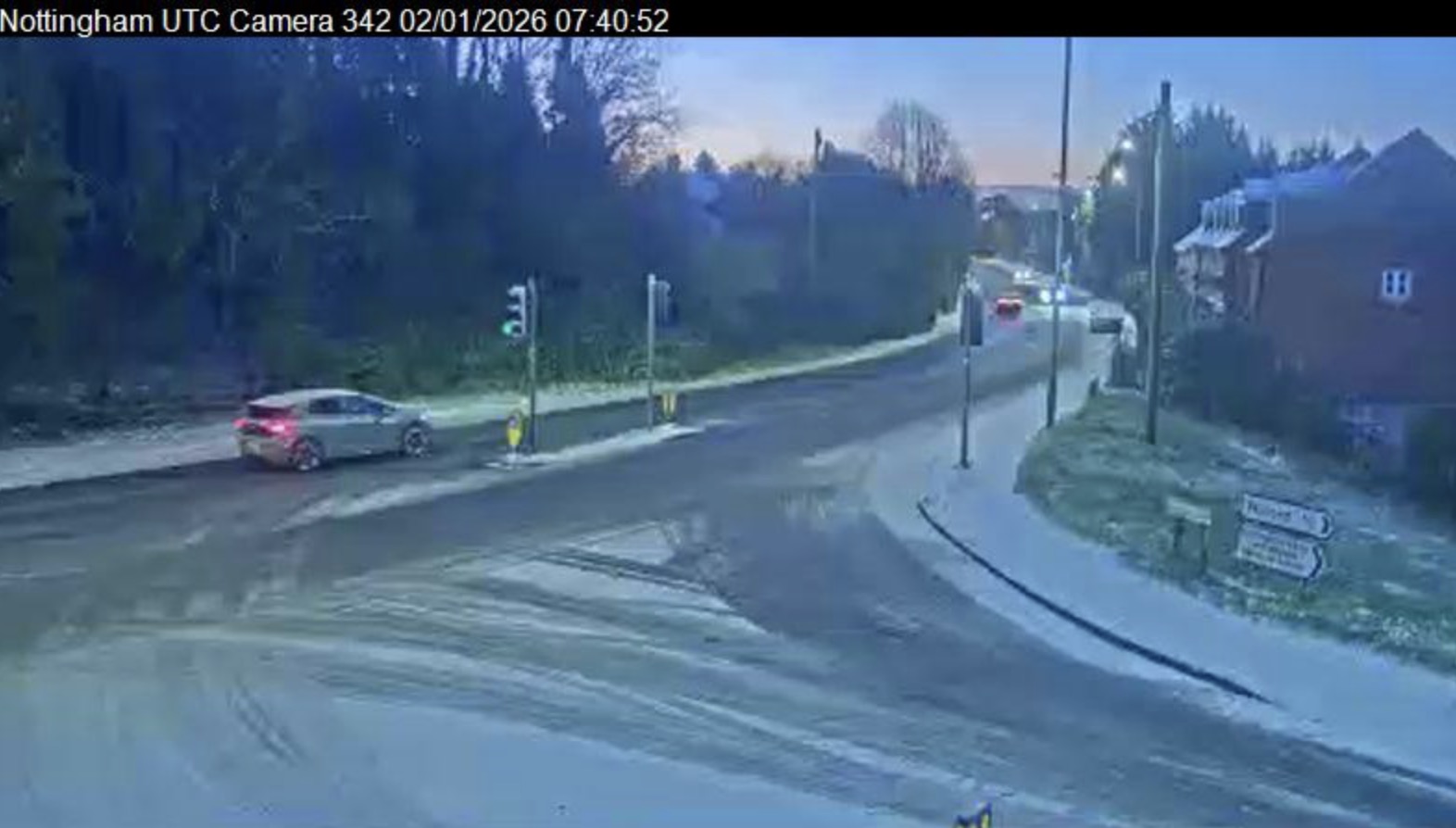 Updates: Lane closed A60 Nottingham Knight roundabout - collision ...
