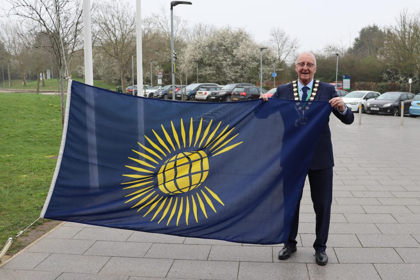 Rushcliffe Borough Council raises a flag to celebrate Commonwealth Day ...